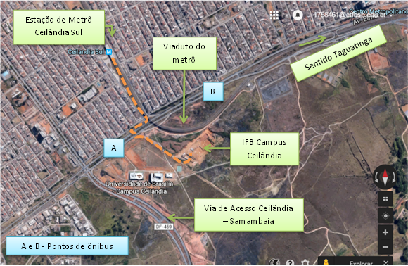 Campus Ceilândia inicia atividades em nova sede